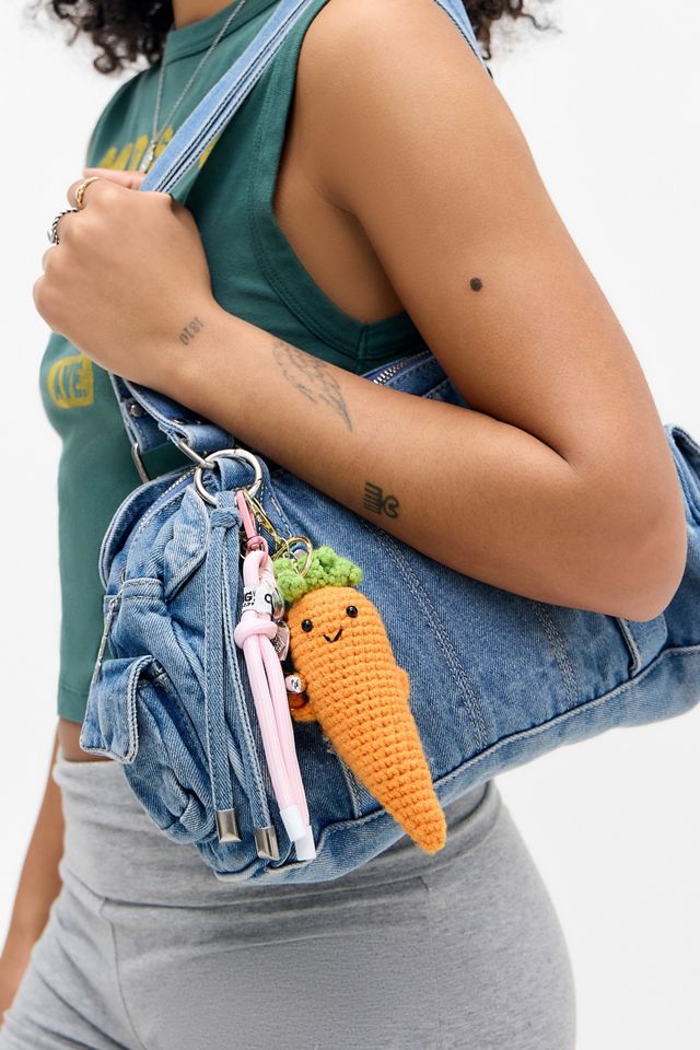 Carrot Knit Keyring | Urban Outfitters UK