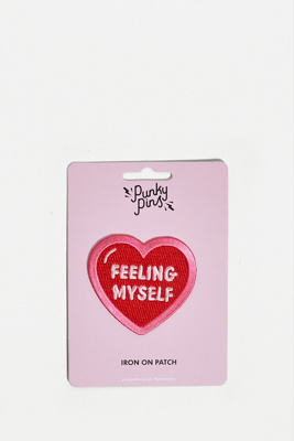 Punky Pins Feeling Myself Embroidered Patch | Urban Outfitters UK