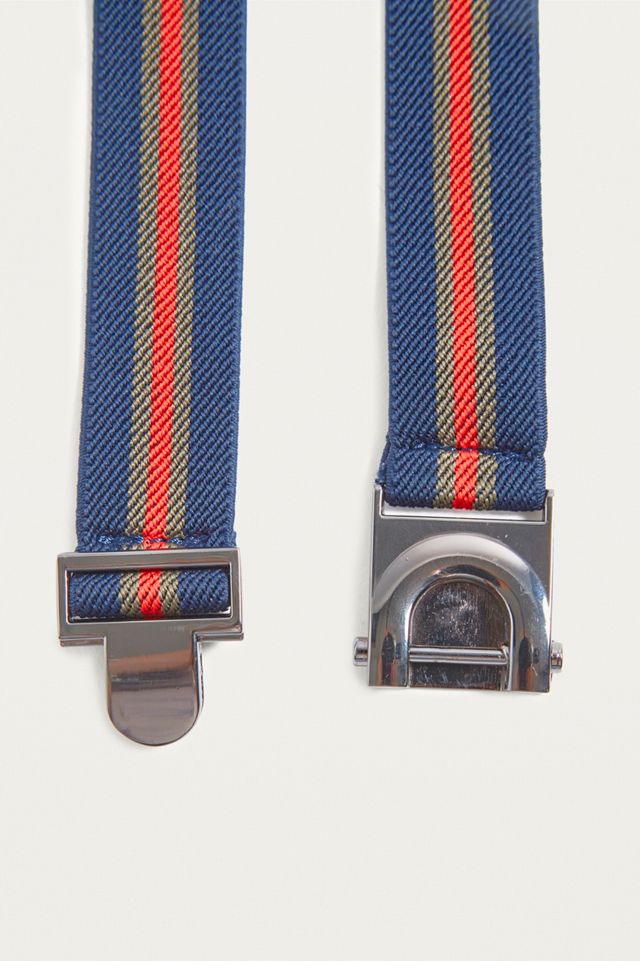 Striped Clasp Belt | Urban Outfitters UK