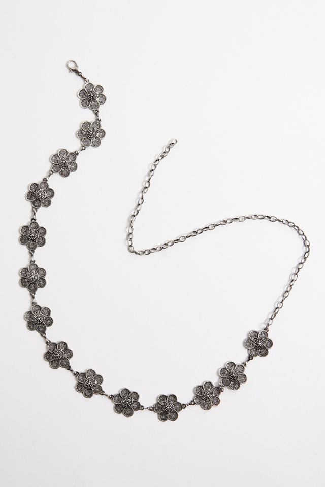 UO Flower Chain Belt | Urban Outfitters UK