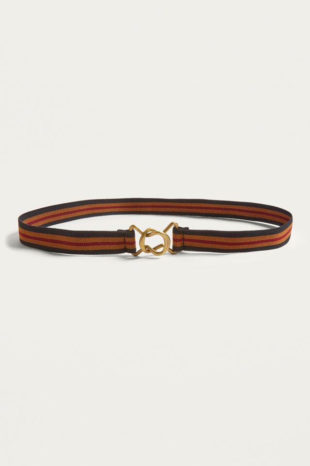 Striped Elastic Clip Belt | Urban Outfitters UK