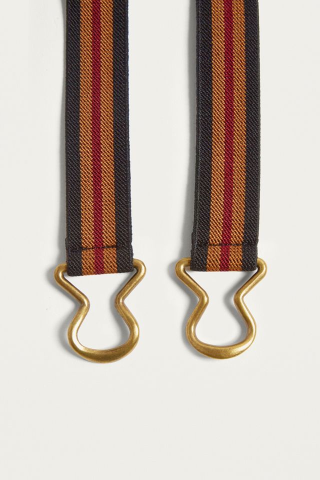 Striped Elastic Clip Belt | Urban Outfitters UK
