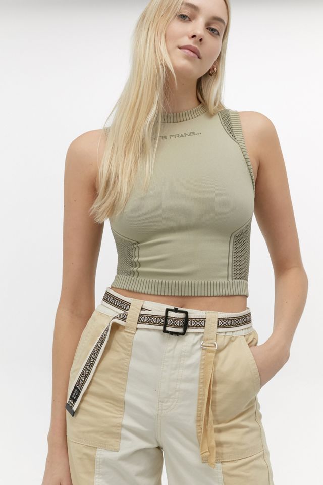 UO Tapestry Stripe Belt | Urban Outfitters UK