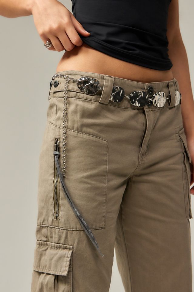 UO Organic Plate Chain Belt | Urban Outfitters UK