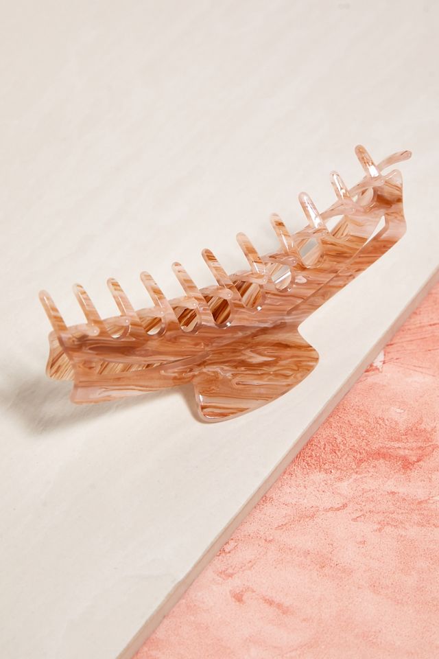 Extra-Large Marble Claw Clip | Urban Outfitters UK