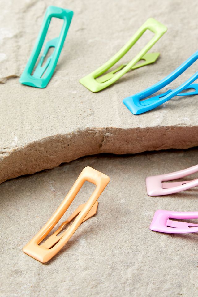 Paquete de 6 Clips de Broche Cuadrados | Urban Outfitters ES