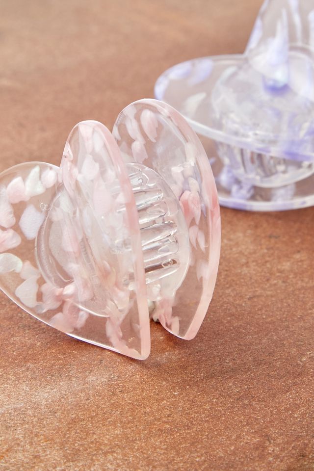 Heart Claw Clips 2-Pack | Urban Outfitters UK