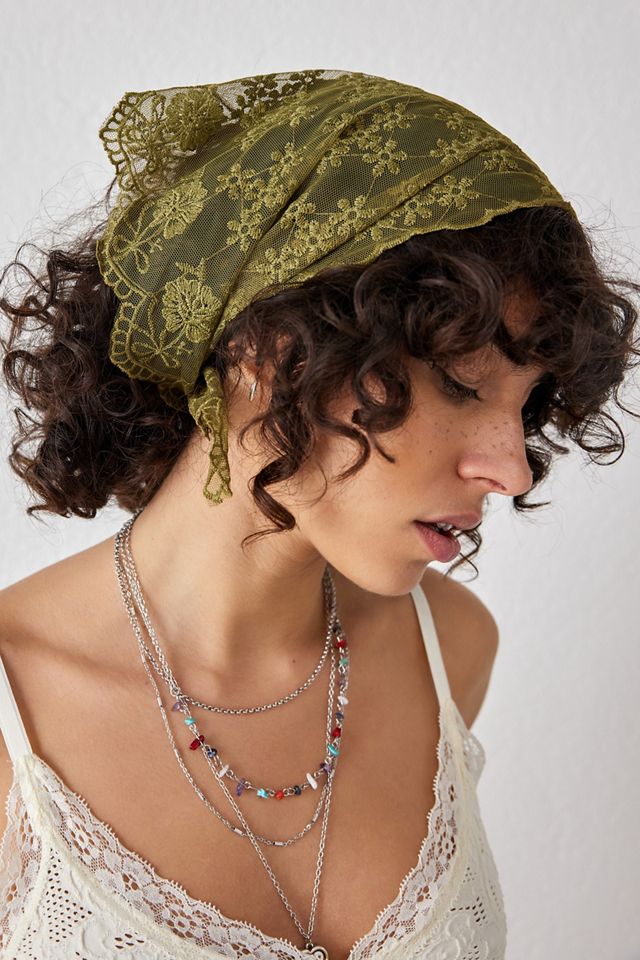 Lace Headscarf | Urban Outfitters UK