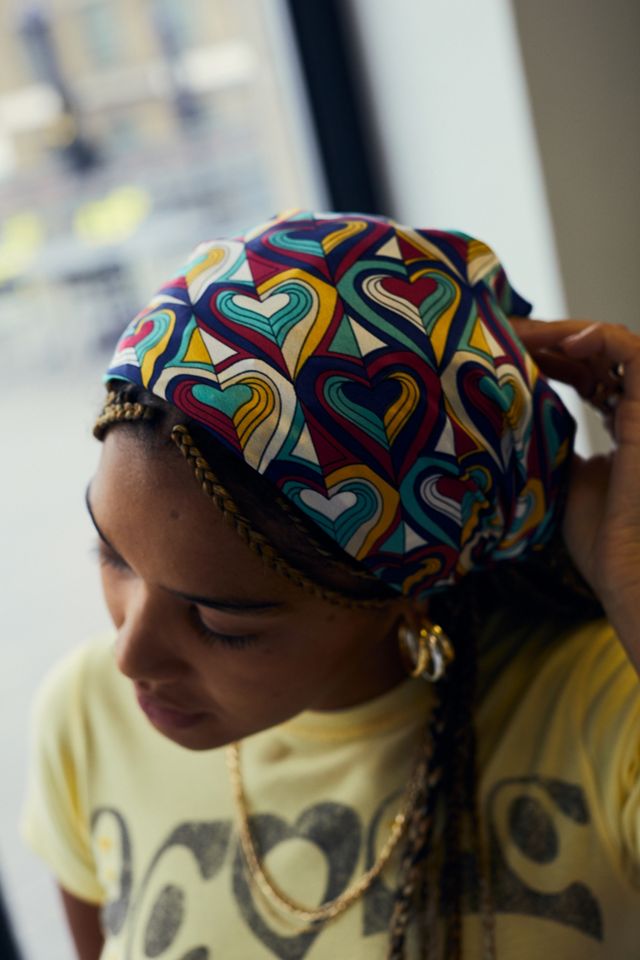 70s Patterned Scarf | Urban Outfitters UK