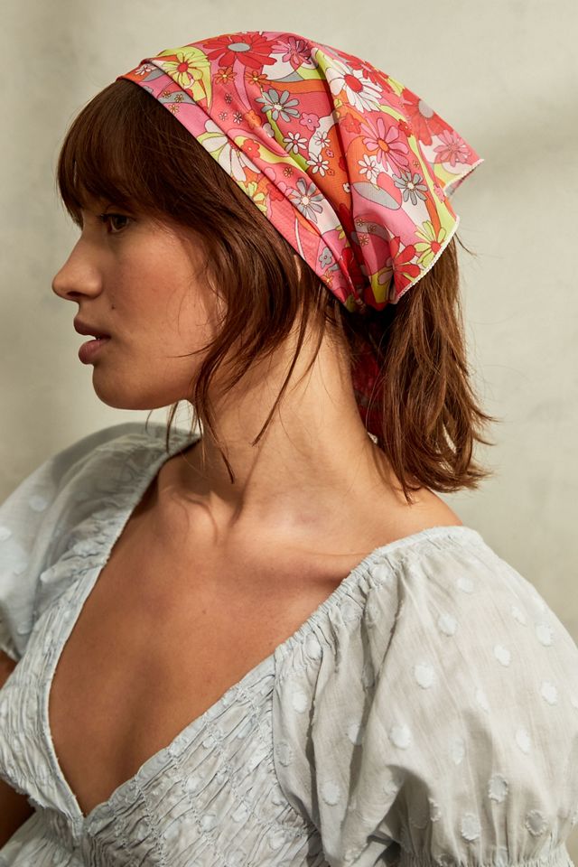 Printed Sheer Headscarf | Urban Outfitters UK