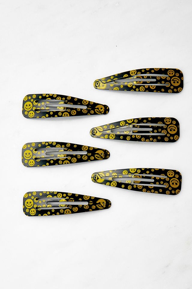 Cartoon Face Snap Clips | Urban Outfitters UK