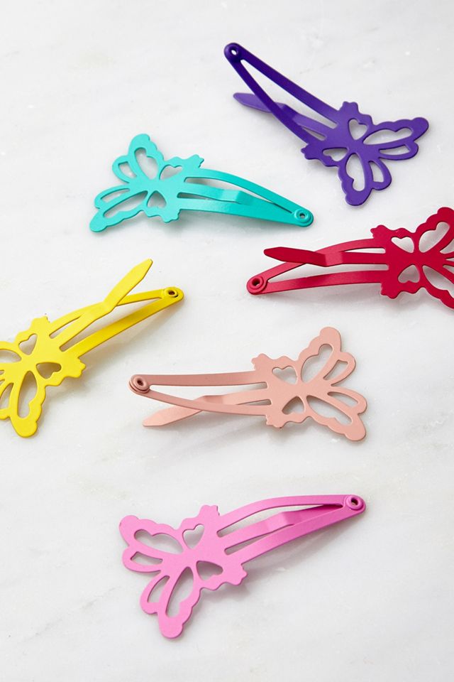 Multi Butterfy Clips | Urban Outfitters UK