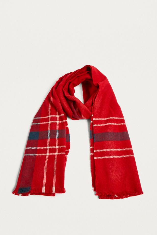 Red Classic Scarf | Urban Outfitters DE