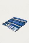 Bright Blue Checked Scarf | Urban Outfitters UK