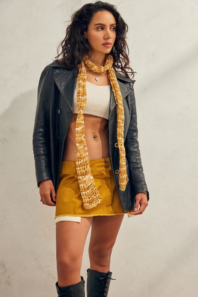 UO Grunge Open Knitted Scarf | Urban Outfitters UK