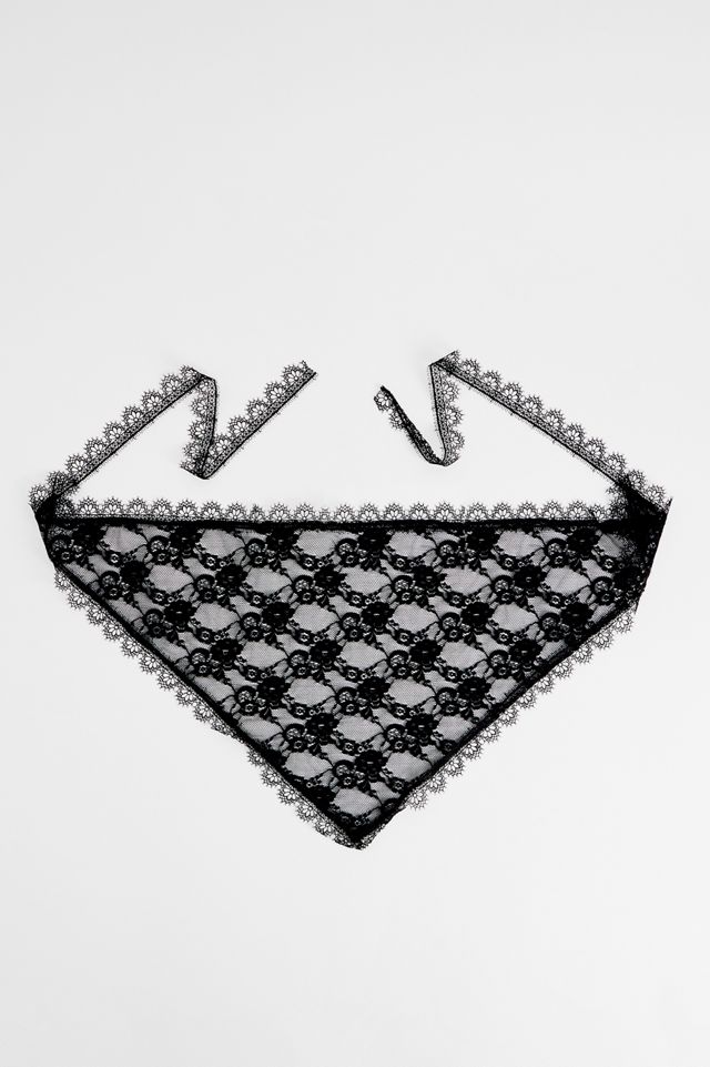 UO Lace Triangle Scarf | Urban Outfitters UK