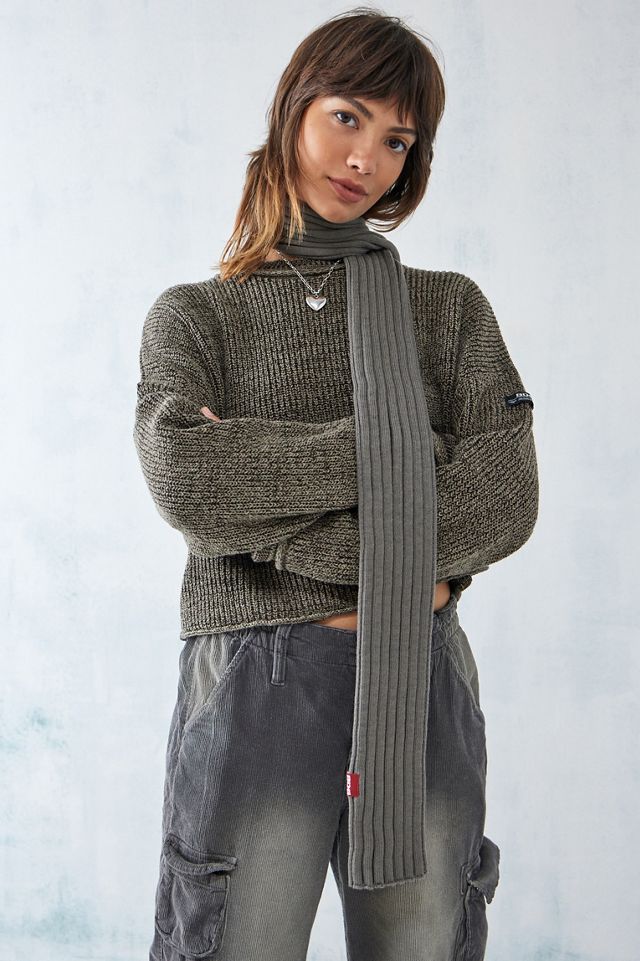 BDG Plated Knit Scarf | Urban Outfitters UK