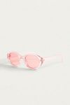 Squashed Oval Sunglasses | Urban Outfitters UK