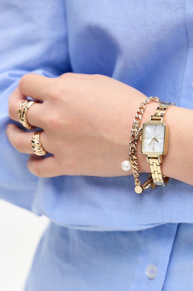 Classic Metal Rectangle Watch | Urban Outfitters UK Classic Metal Rectangle Watch | Urban Outfitters UK