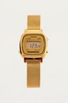 Casio Gold Mesh Band Watch | Urban Outfitters UK
