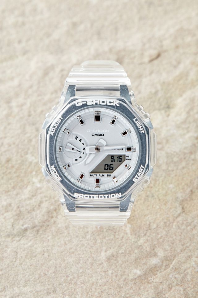 Casio GMA-S2100SK-7AER Skeleton X Metallic Dial Watch | Urban Outfitters UK