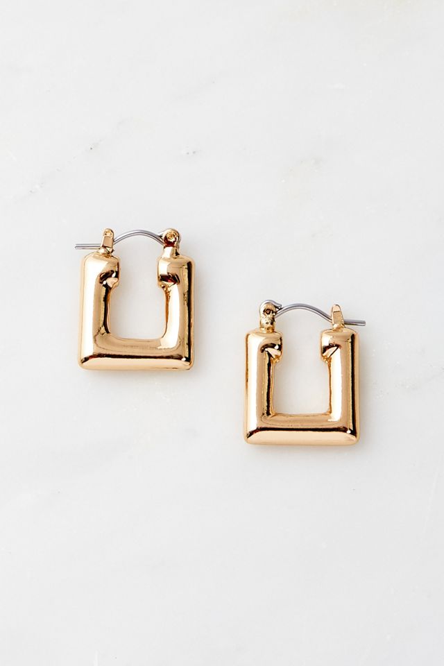 Square Hoop Earrings | Urban Outfitters UK