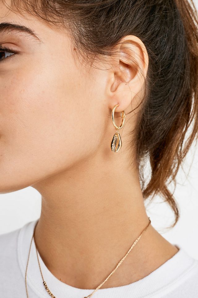 Shell Drop Earrings | Urban Outfitters UK