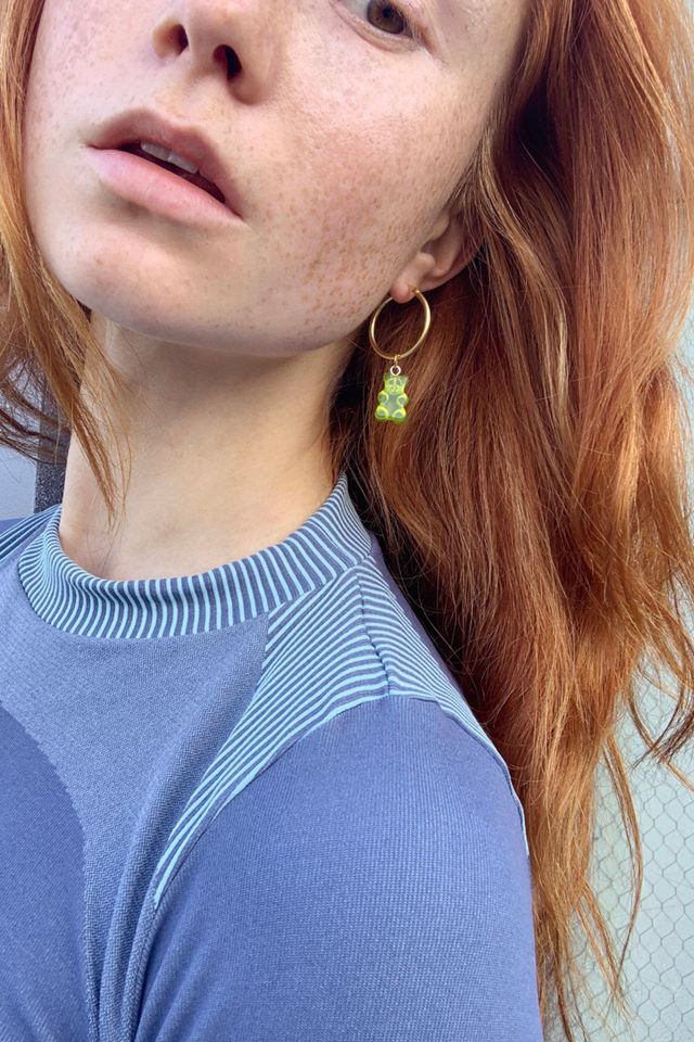 BLACKCURRANT POP Rory Gummy Bear Earrings | Urban Outfitters UK