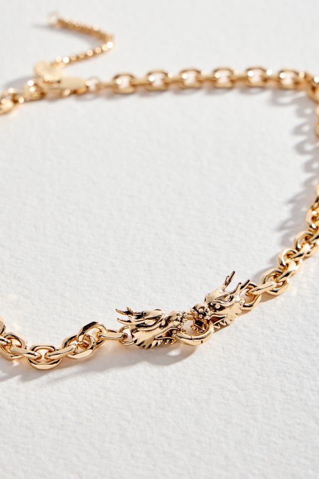 Ed Hardy Dragon Choker Necklace | Urban Outfitters UK