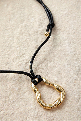 Silence + Noise Molten Loop Thread Choker Necklace | Urban Outfitters UK