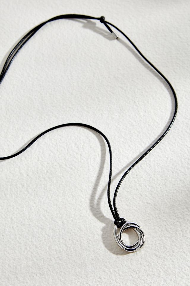 Silence + Noise Multi Loop Cord Necklace | Urban Outfitters UK