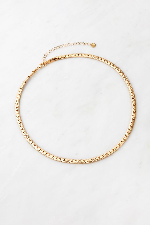70s Style Chain Necklace | Urban Outfitters UK