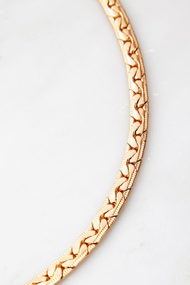 70s Style Chain Necklace | Urban Outfitters UK