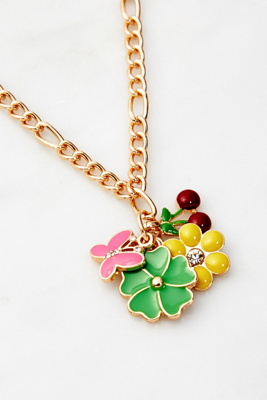 Enamel Metal Rope Chain Necklace | Urban Outfitters UK