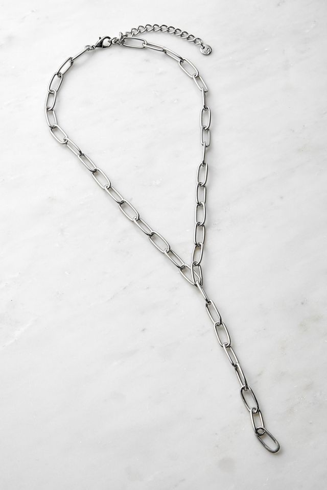 Bold Chain Lariat | Urban Outfitters UK