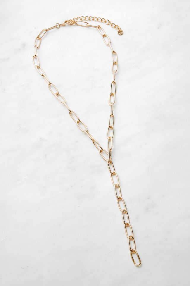 Bold Chain Lariat | Urban Outfitters UK
