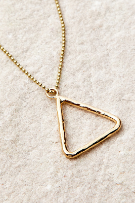 Mirabelle Triangle Pendant Necklace | Urban Outfitters UK
