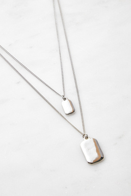 Double Tag Layer | Urban Outfitters UK