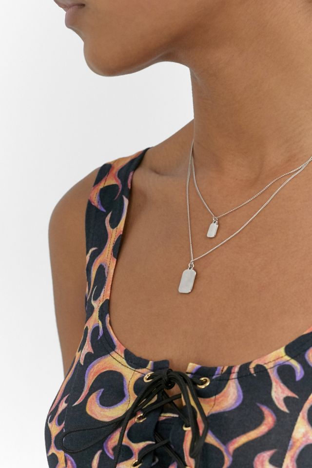 Double Tag Layer | Urban Outfitters UK