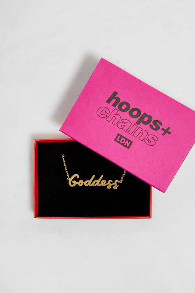 Hoops + Chains LDN 18kt Gold-Plated Goddess Chain | Urban Outfitters UK