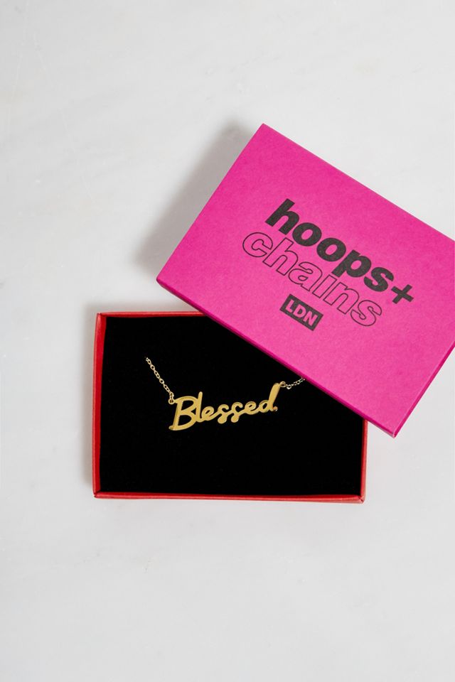 Hoops + Chains LDN 18kt Gold-Plated Blessed Chain | Urban Outfitters UK