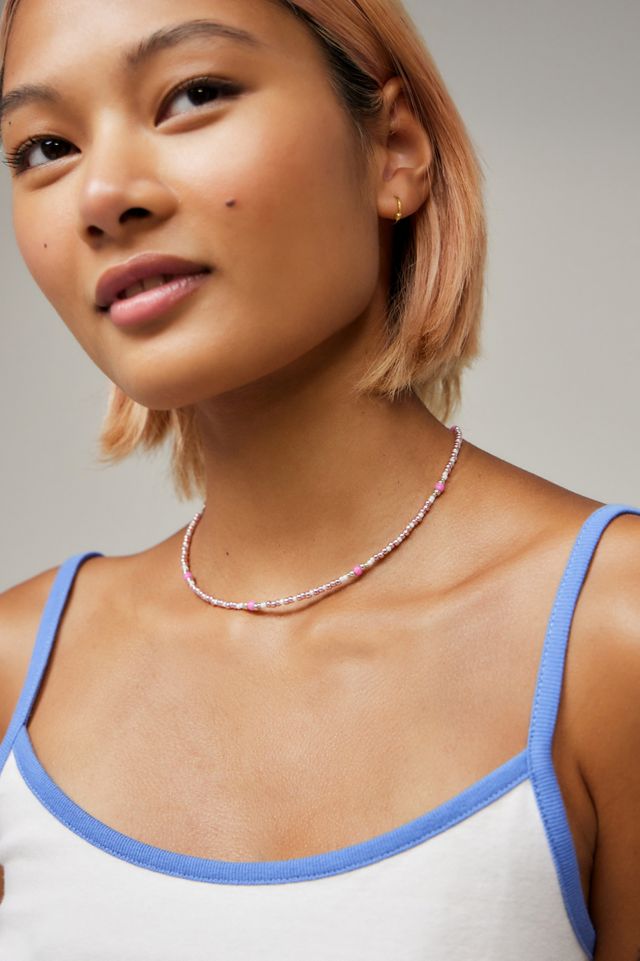 UO - Collier ras du cou à perles | Urban Outfitters FR