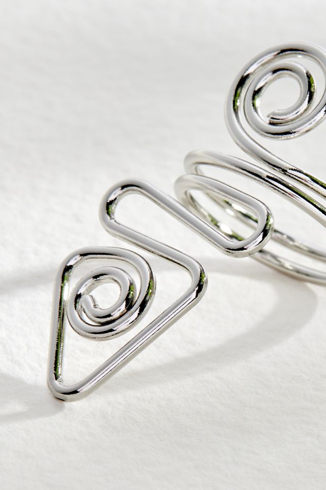 Silence + Noise Spiral Ring | Urban Outfitters UK