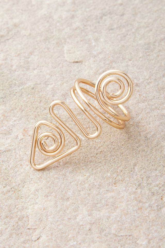 Silence + Noise Spiral Ring | Urban Outfitters DE
