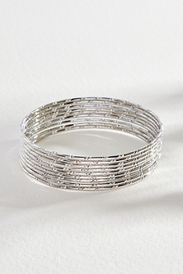 Silence + Noise Thin Bangles Pack | Urban Outfitters UK