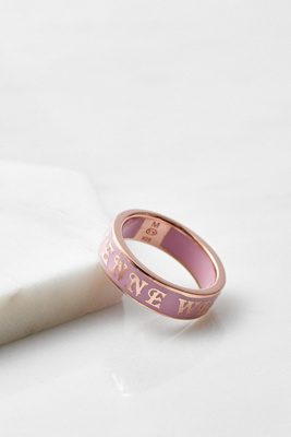 Vivienne Westwood Conduit Street Pink Ring | Urban Outfitters UK