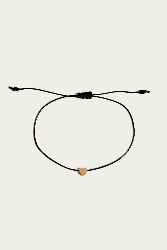 Heart Thread Bracelet | Urban Outfitters UK