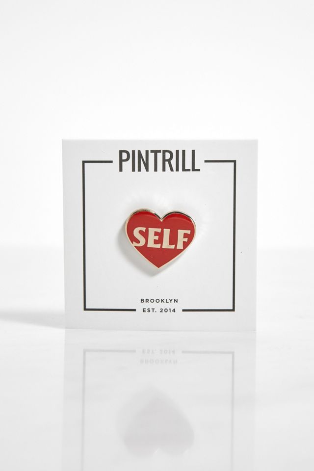 Pintrill Self Love Pin Badge | Urban Outfitters UK