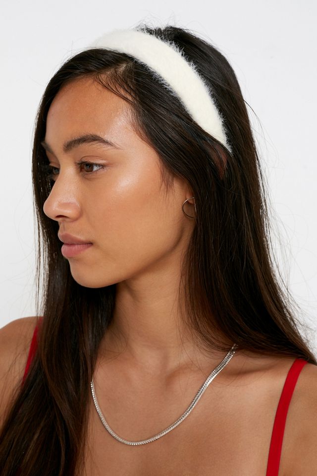 Alice Fluffy Headband | Urban Outfitters UK