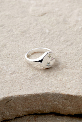 July Child Twinkle Signet Ring | Urban Outfitters UK